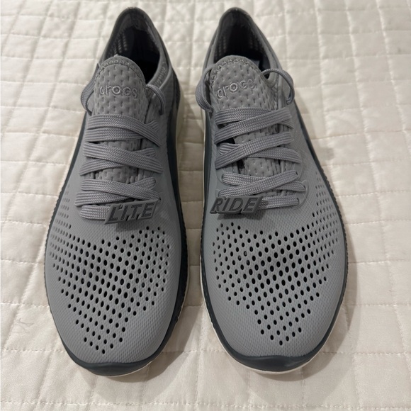 CROCS | Shoes | Crocs Literide Gray 36 Pacer Water Shoes Sneakers ...